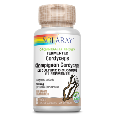 Buy Solaray Fermented Cordyceps Mushroom 500mg Free Gift at Well.ca ...
