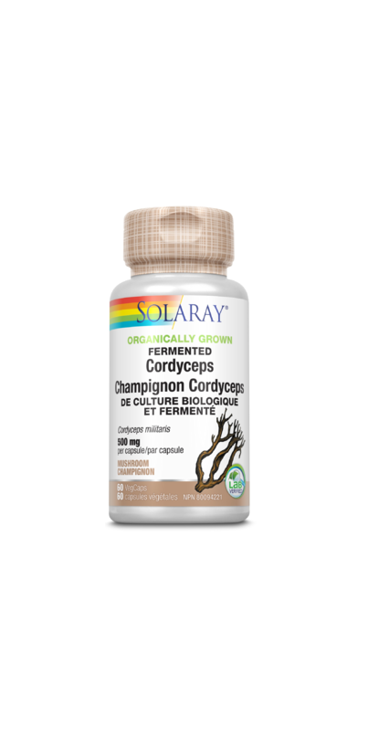 Buy Solaray Fermented Cordyceps Mushroom 500mg Free Gift at Well.ca ...