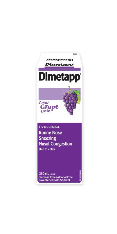 Buy Dimetapp Cold Grape at Well.ca | Free Shipping $35+ in Canada