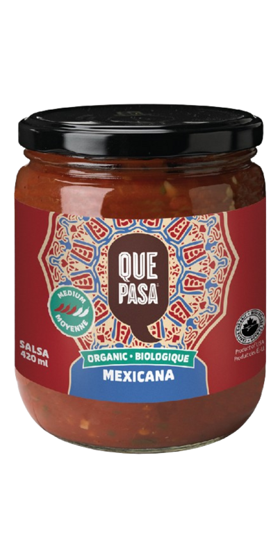 Buy Que Pasa Organic Medium Salsa at Well.ca | Free Shipping $35+ in Canada