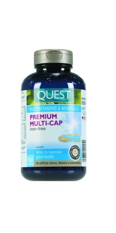 Buy Quest Premium Multi-Cap Iron Free at Well.ca | Free Shipping $35 ...