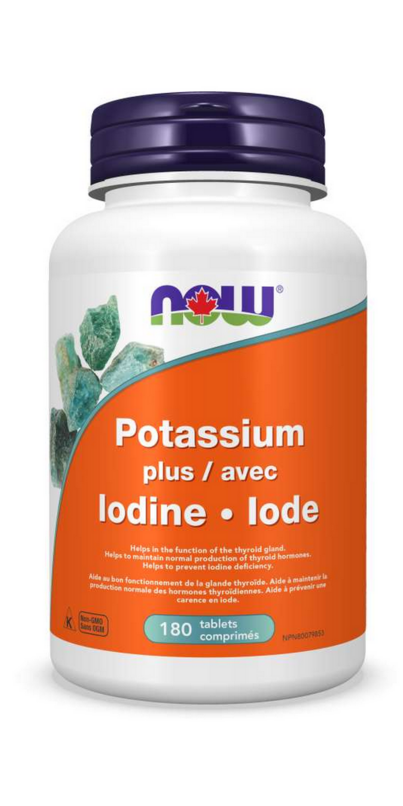 Buy NOW Foods Potassium Plus Iodine at Well.ca | Free Shipping $35+ in ...