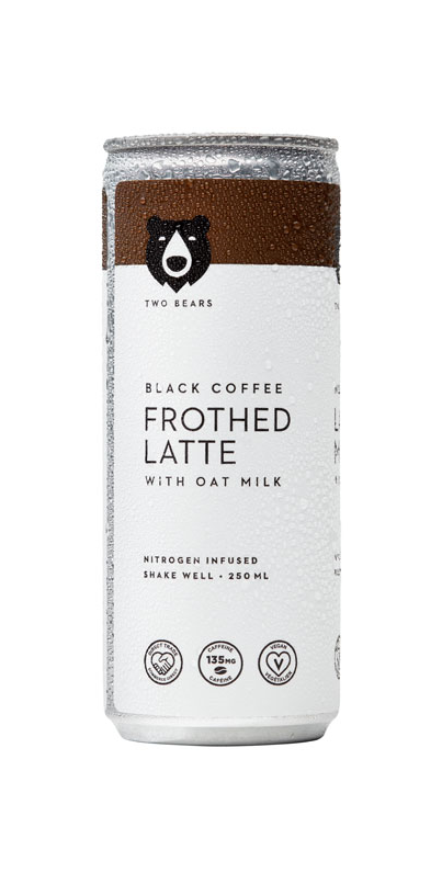 Buy Two Bears Black Coffee Frothed Latte with Oat Milk at Well.ca ...