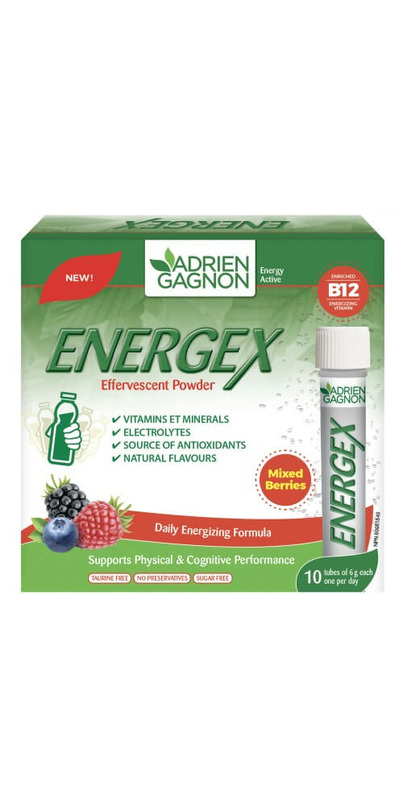 Buy Adrien Gagnon Energex Effervescent Powder Mixed Berries at Well.ca ...