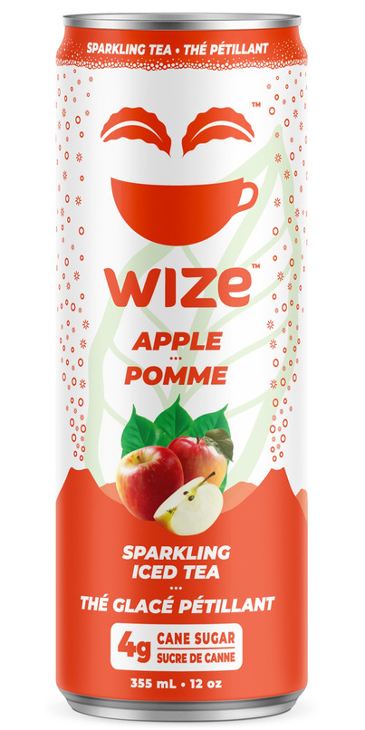 Buy Wize Iced Tea Sparkling Honeycrisp Apple at Well.ca | Free Shipping ...