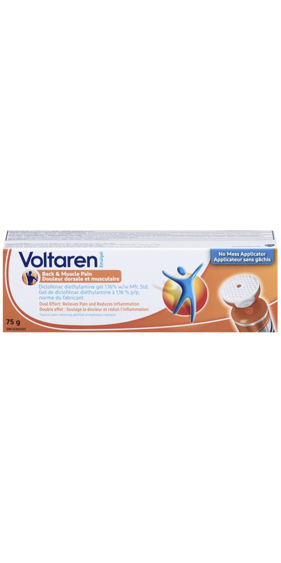 Buy Voltaren Emugel Back & Muscle Pain Gel No Mess Applicator at Well ...