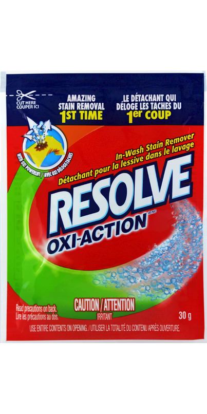 Buy Resolve Oxi-Action In-Wash Powder Stain Remover Sample at Well.ca ...