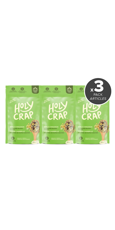 Buy Holy Crap Cereal Apple Cinnamon Superseed Blend Bundle at Well.ca ...