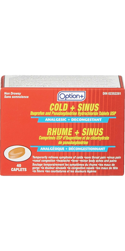 Buy Option+ Cold + Sinus at Well.ca | Free Shipping $35+ in Canada