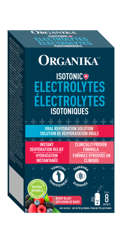 Buy Organika Isotonic Electrolytes Box Berry Blast at Well.ca | Free ...