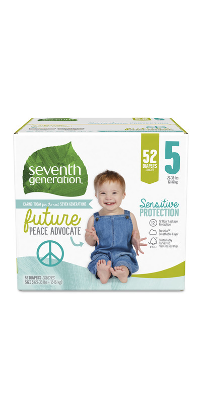 Buy Seventh Generation Baby Diapers Sensitive Protection Free & Clear ...