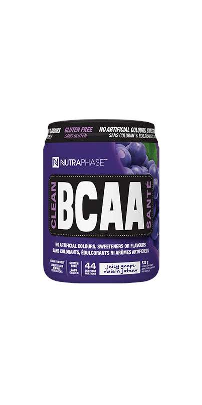 Buy NUTRAPHASE Clean BCAA Juice Grape at Well.ca | Free Shipping $35+ in Canada