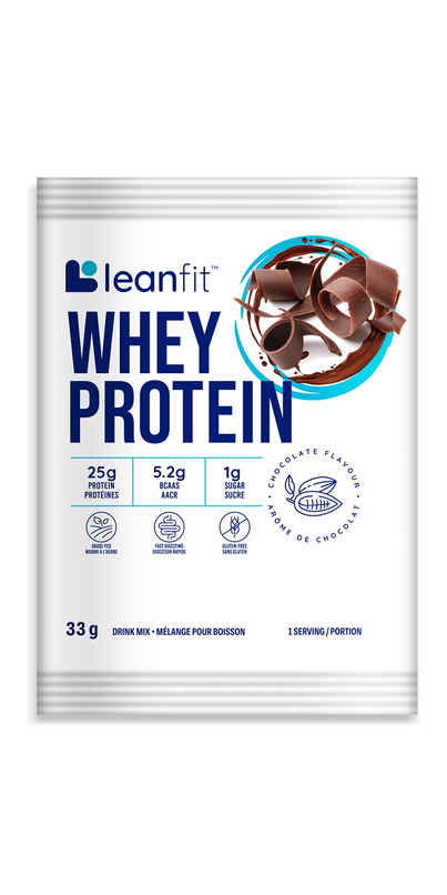 Buy Leanfit Whey Protein Powder Chocolate Sample at Well.ca | Free ...