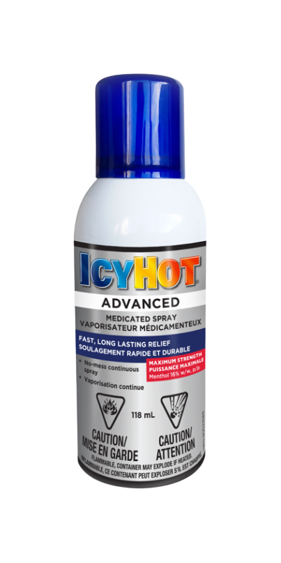 Buy Icy Hot Advanced Medicated Spray at Well.ca | Free Shipping $35+ in ...