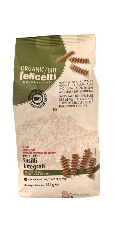 Buy Felicetti Organic Wholewheat Fusilli at Well.ca | Free Shipping $35 ...