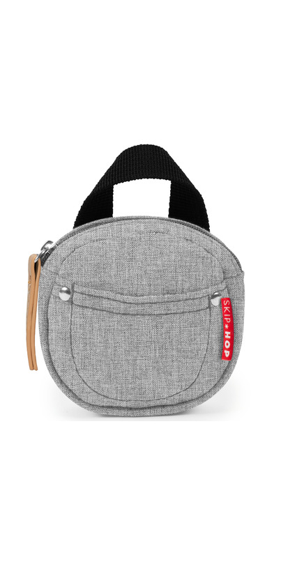 Buy Skip Hop Grab & Go Pacifier Pocket Grey Melange at Well.ca | Free ...