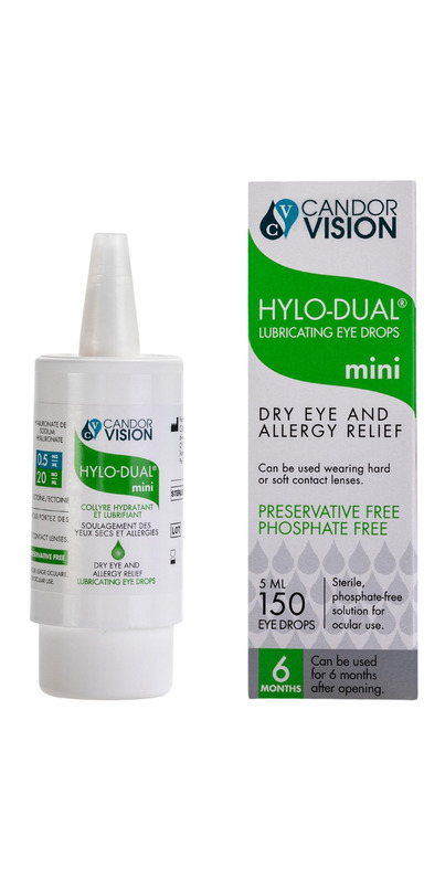 Buy CandorVision HYLO-Dual Lubricating Eye Drops mini at Well.ca | Free ...