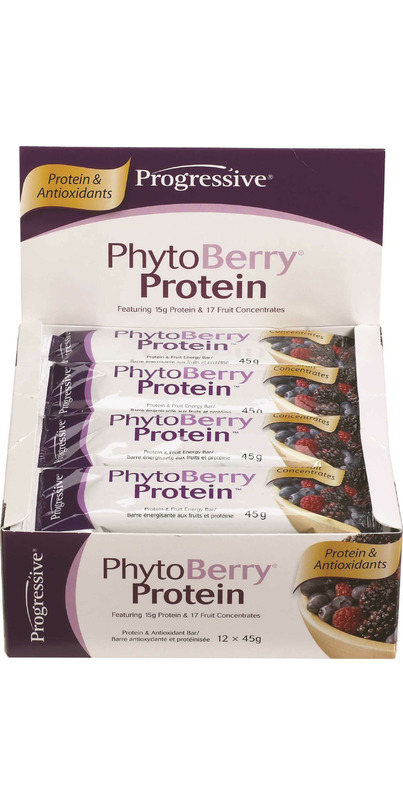 Buy Progressive PhytoBerry Protein Bars at Well.ca | Free Shipping $35 ...