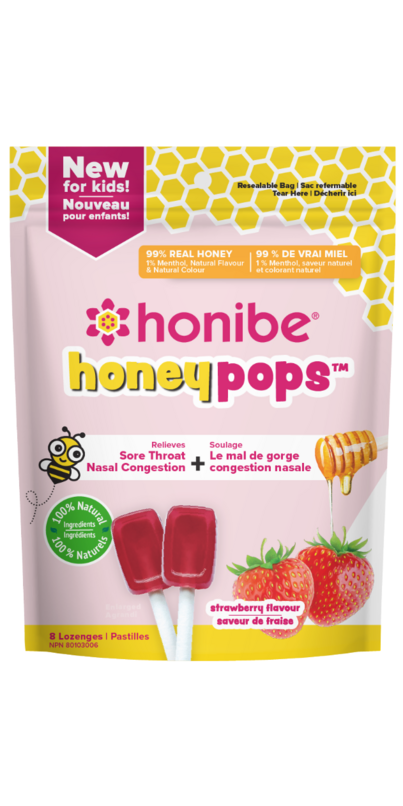 Buy Honibe Honeypops For Kids Strawberry at Well.ca | Free Shipping $35 ...