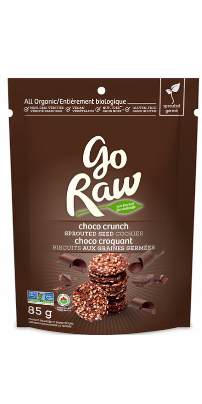 Buy Go Raw Choco Crunch Sprouted Cookie at Well.ca | Free Shipping $35 ...