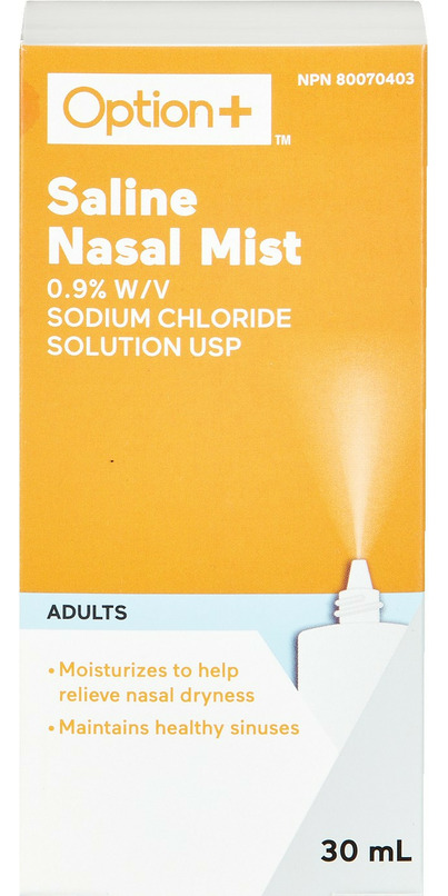 Buy Option+ Saline Nasal Mist at Well.ca | Free Shipping $35+ in Canada