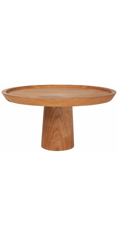 Buy Now Designs Heirloom Cake Stand Teak Wood at Well.ca | Free ...