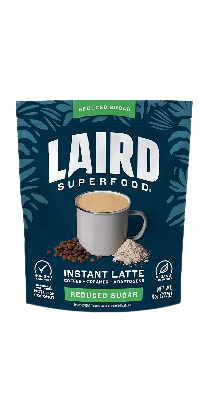 Acheter Laird Superfood Reduced Sugar Instant Latte with Adaptogens à ...