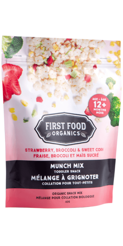 Buy First Food Organics Strawberry Broccoli Sweet Corn Munch Mix at ...