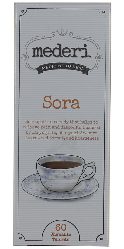 Buy Mederi Sora Chewable Tablets at Well.ca | Free Shipping $35+ in Canada