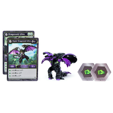 Buy Bakugan Ultra Darkus Hyper Dragonoid 3" Action Figure & Trading ...