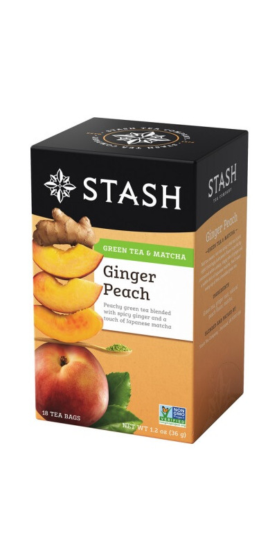 Buy Stash Ginger Peach Green Tea at Well.ca | Free Shipping $35+ in Canada
