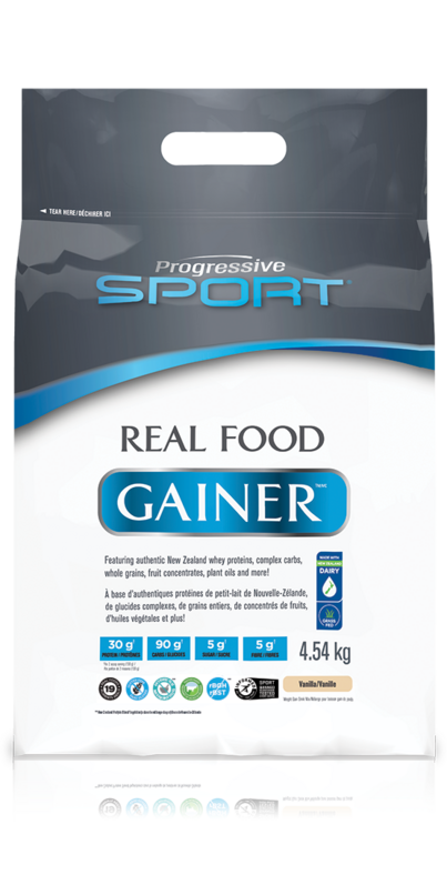 Buy Progressive Sport Real Food Gainer Protein Powder Vanilla at Well ...