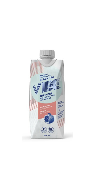 Buy Vibe Organic Electrolyte Black Tea Pomegranate at Well.ca | Free ...