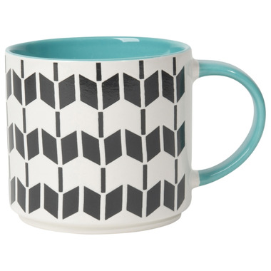 Buy Now Designs Mug Stacking Geo Turquoise at Well.ca | Free Shipping ...