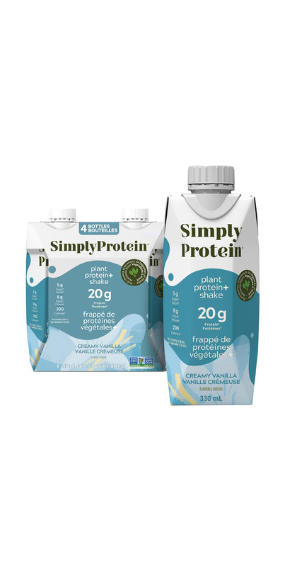 Buy Simply Protein Plant Based Protein Shake Creamy Vanilla at Well.ca ...