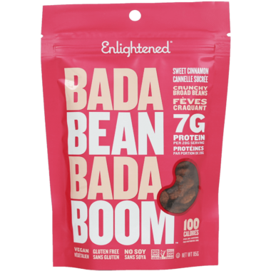 Buy Enlightened Bada Bean Bada Boom Crunchy Broad Beans Sweet Cinnamon ...