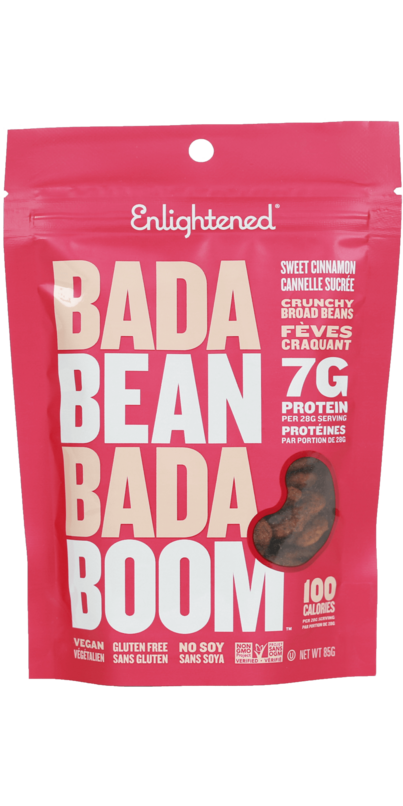 Buy Enlightened Bada Bean Bada Boom Crunchy Broad Beans Sweet Cinnamon ...