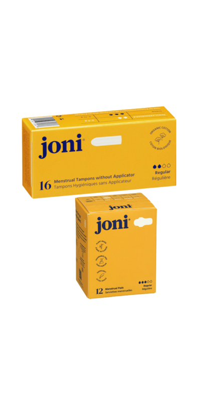 Buy joni Organic Day Pads & Regular Tampons Bundle at Well.ca | Free ...