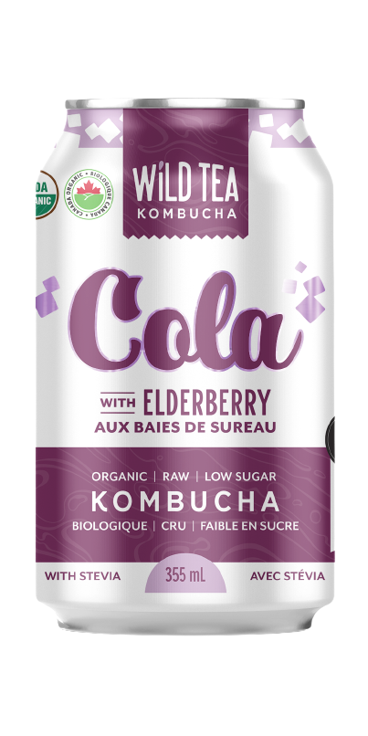 Buy Wild Tea Kombucha Cola with Elderberry at Well.ca | Free Shipping ...