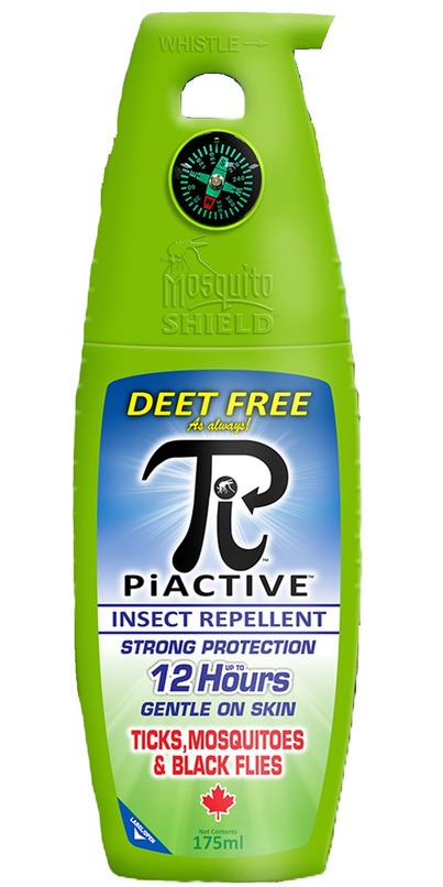 Buy Mosquito Shield PiActive DEET Free Insect Repellent at Well.ca ...