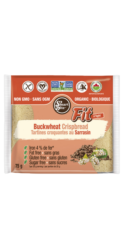 Buy Smartbite Organic Buckwheat Crispbread at Well.ca | Free Shipping ...