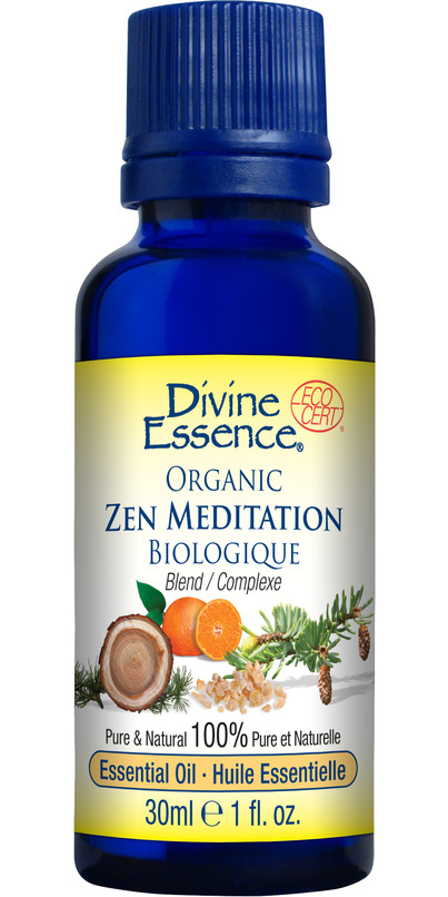 Buy Divine Essence Zen Meditation Organic Essential Oil Blend at Well ...