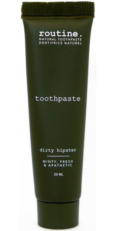 Buy Routine Mini Toothpaste Dirty Hipster at Well.ca | Free Shipping ...