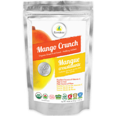Buy Ecoideas Organic Raw Mango Crunch at Well.ca | Free Shipping $35 ...