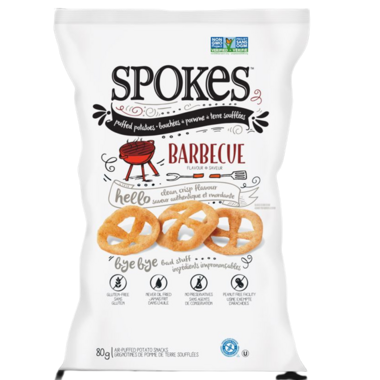Buy Spokes Puffed Potato Snacks Barbecue at Well.ca | Free Shipping $35 ...