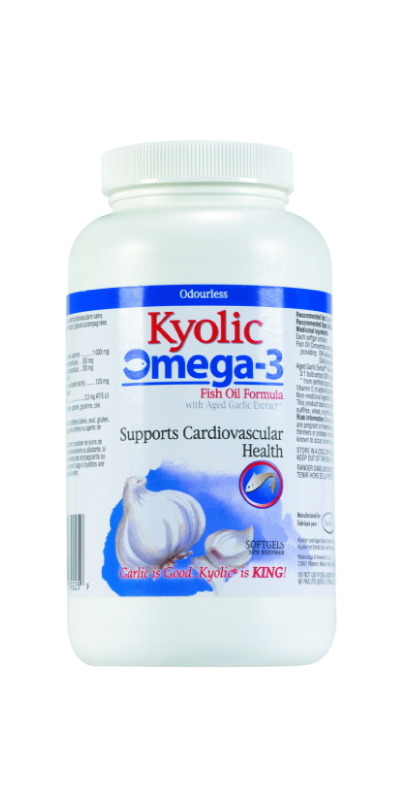Buy Kyolic Omega 3 EPA Fish Oil & Aged Garlic Supplement at Well.ca ...
