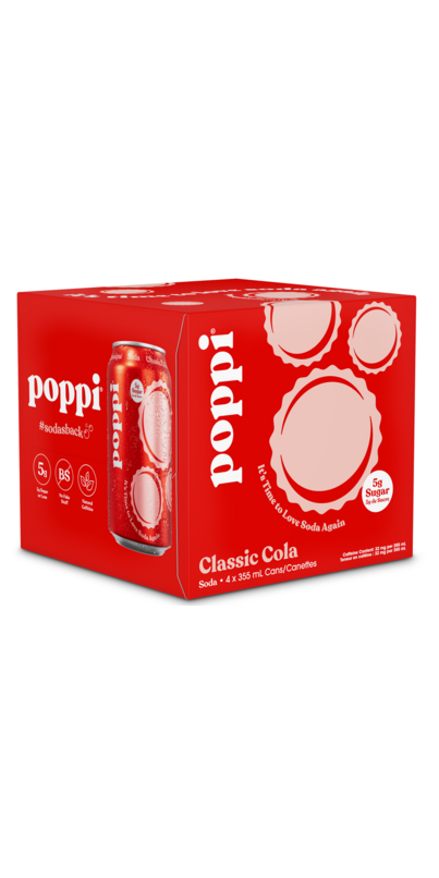 Buy Poppi Classic Cola Case at Well.ca | Free Shipping $35+ in Canada