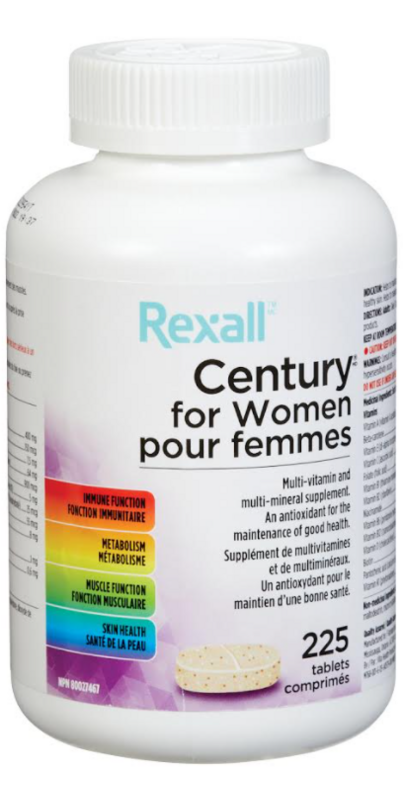Buy Rexall Century Multivitamin for Women at Well.ca | Free Shipping ...