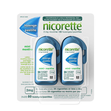 Buy Nicorette Lozenges Mint Flavour 2mg at Well.ca | Free Shipping $35 ...