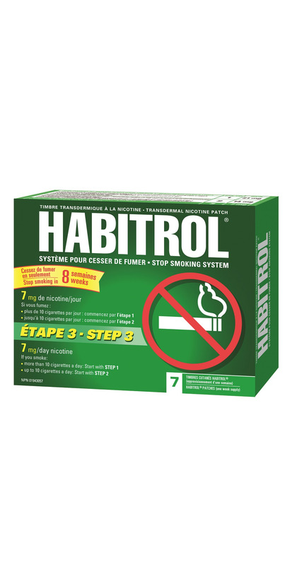 Buy Habitrol Transdermal Nicotine Patch Step 3 from Canada at Well.ca ...